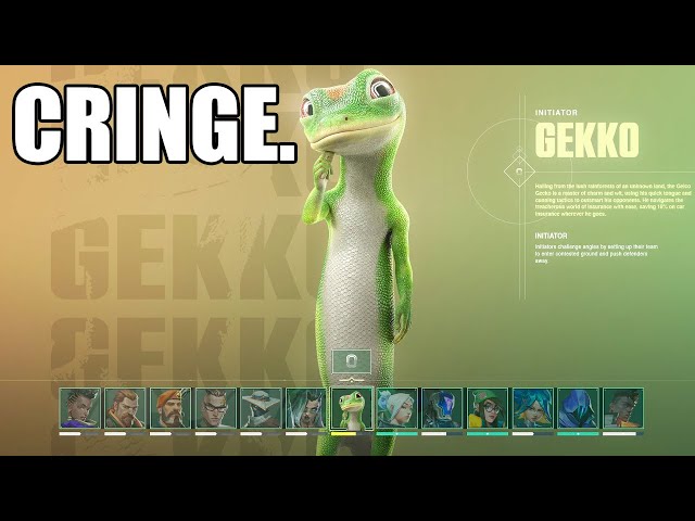 Valorant leaks reveal new Agent Gekko's appearance