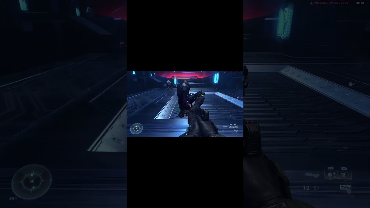 What was this lag in halo infinite#halo #halocampaign #haloinfinitecampaign #haloinfinite #gaming