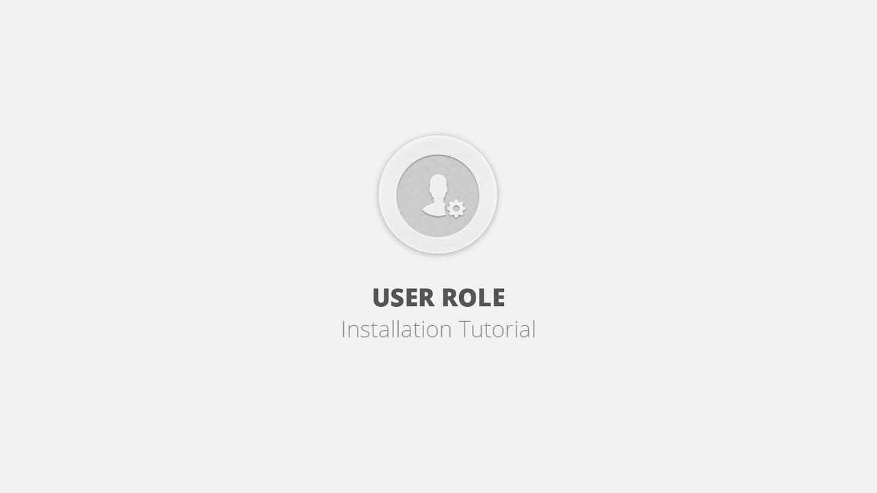 User Role WordPress Plugin - Installation Tutorial
