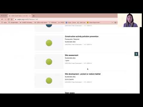 What is the LEED credit Library and how is it used?