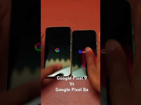 Google Pixel 9 Vs Google Pixel 8a speed test 😍 #pixel9 #vs #pixel8a #speedtest #youtubeshorts