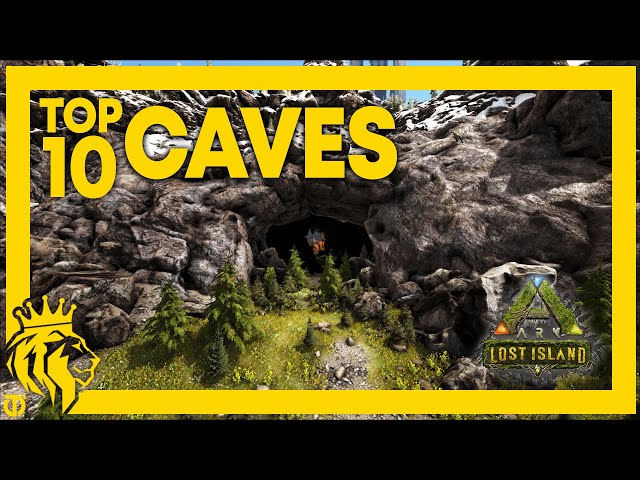 Ark Lost Island Explorer Map Locations Of Caves Artifacts And