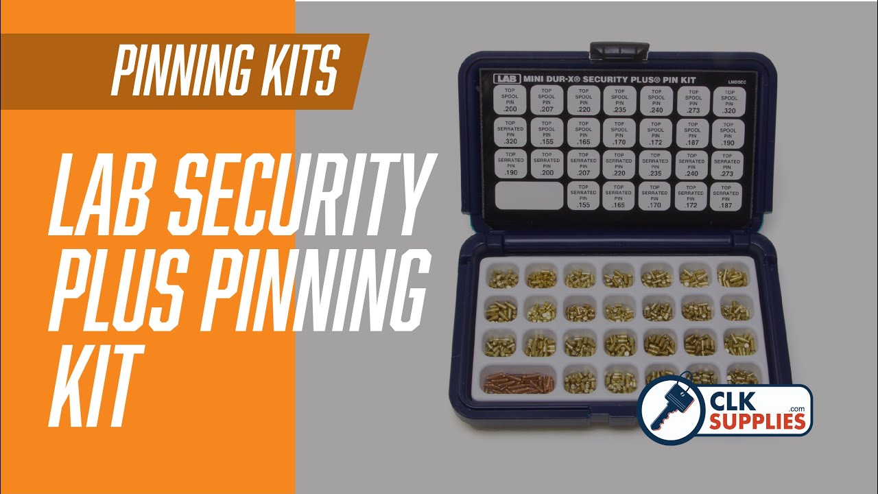 LAB Security Plus (Serrated and Spool Pins) Pinning Kit
