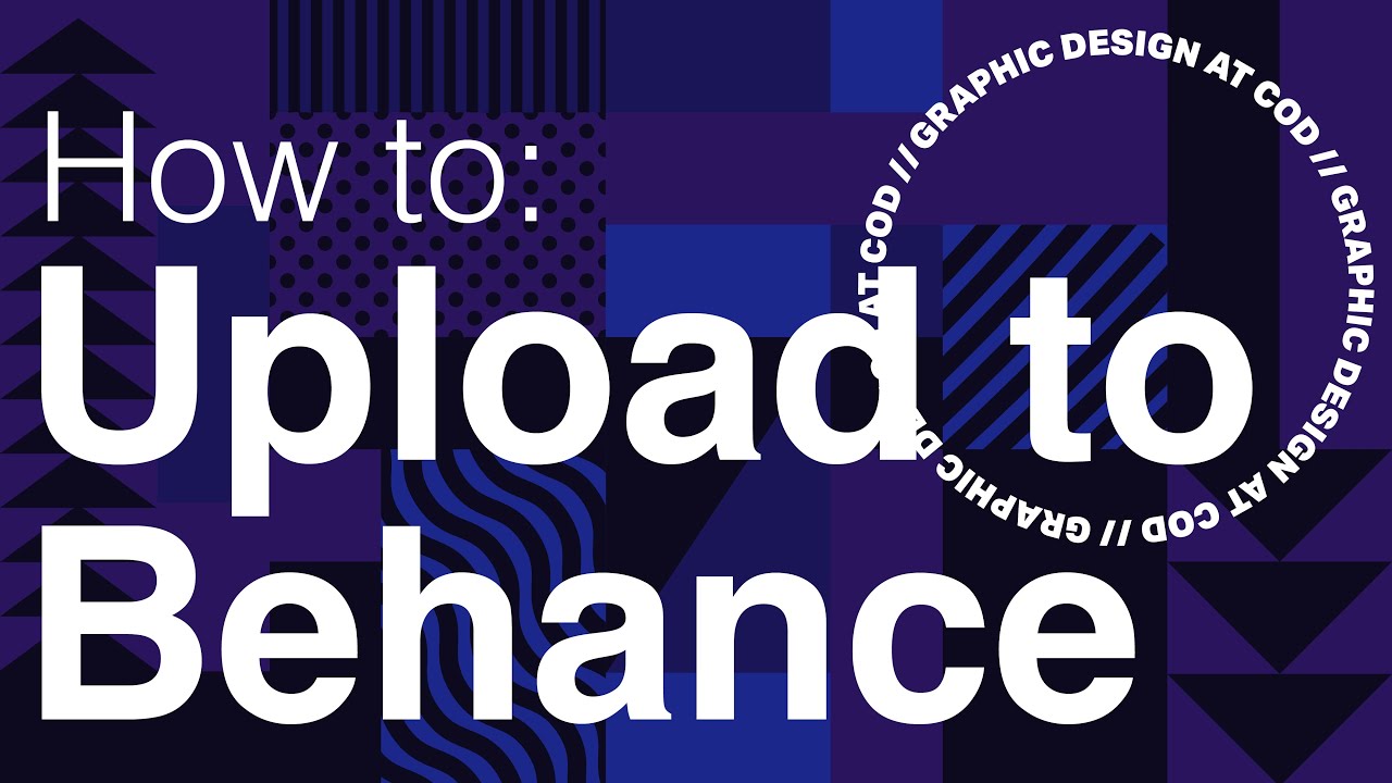 How to Upload Projects to Behance