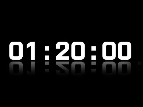 1 Hour 20 Minute Timer Alarm