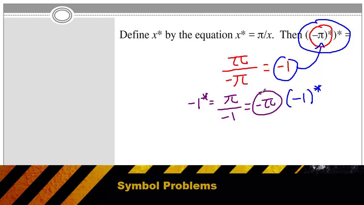 Symbols and Functions