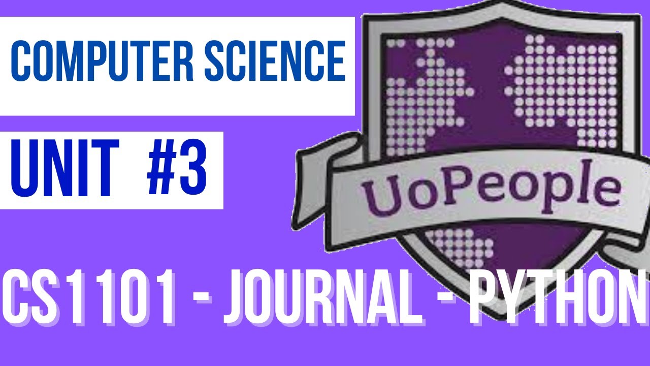 CS1101 Journal Unit 3