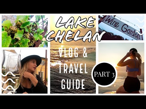 LAKE CHELAN VLOG Part 3- Winery Tips & Boating!