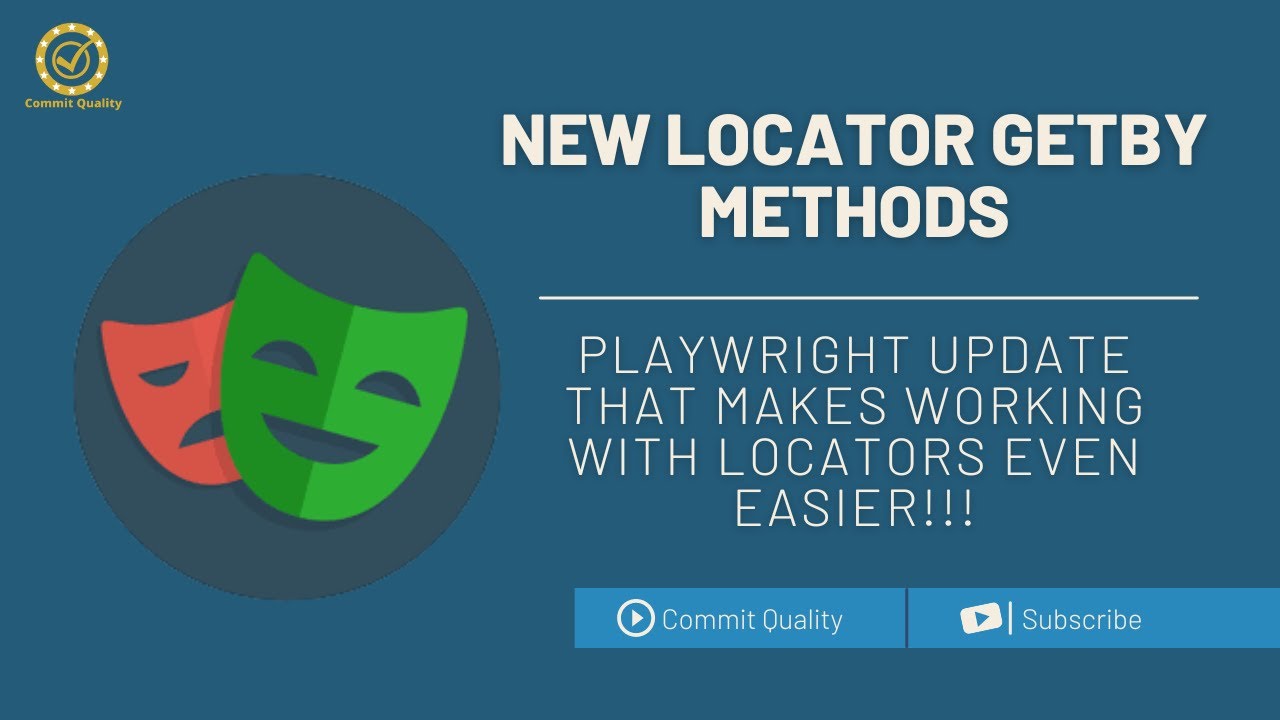Playwright GetBy Locator Methods | Playwright Tutorial (NodeJS)