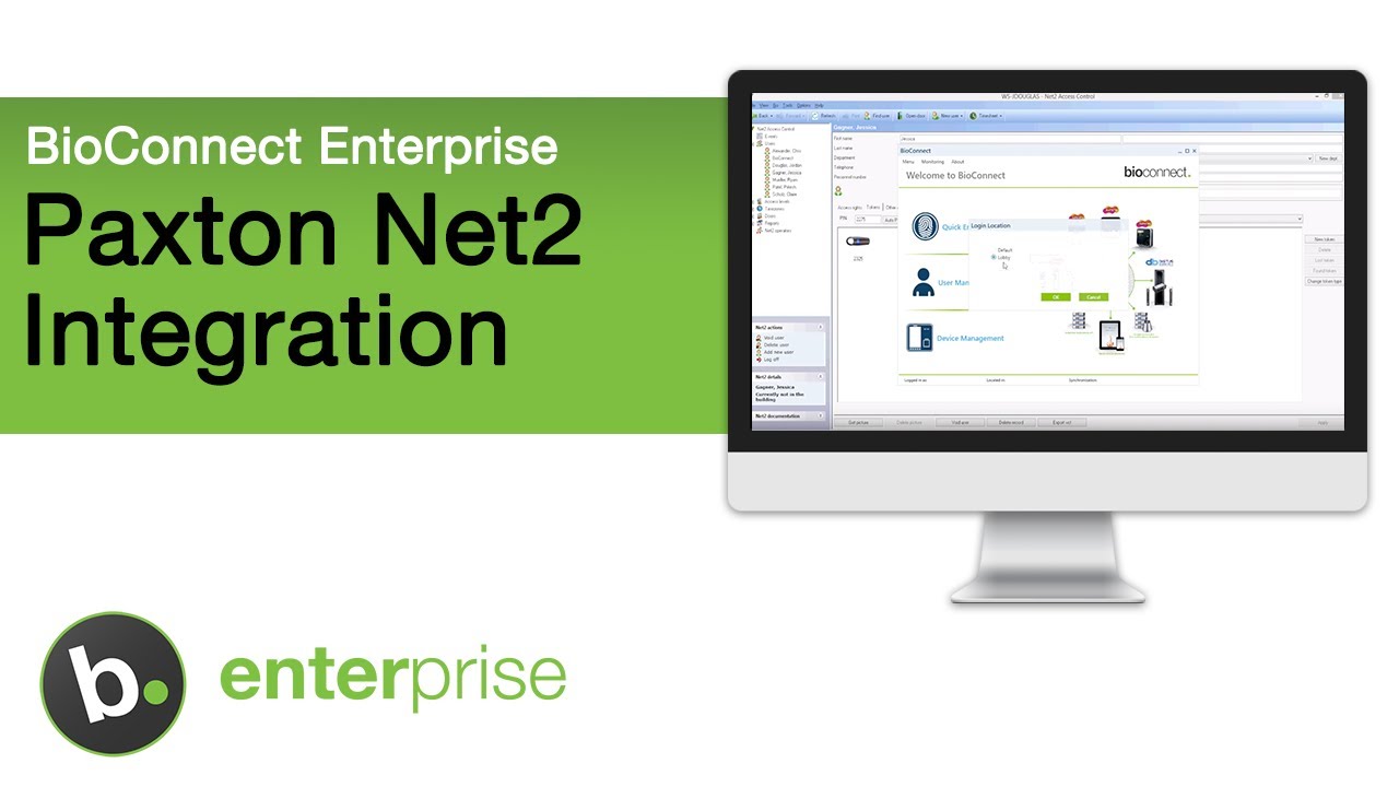 BioConnect Integration with Paxton Net2 - Suprema Fingerprint Reader