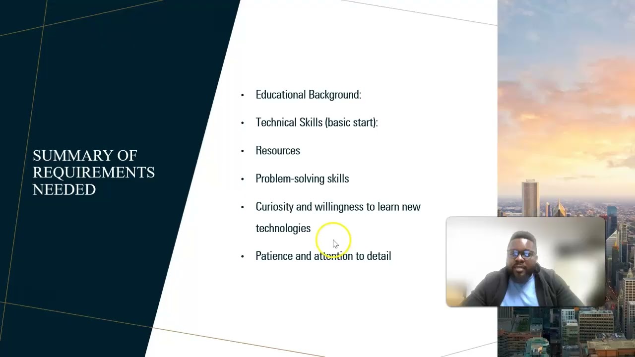 Career presentation GCU