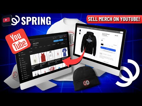 How to Connect Spring to YouTube | Sell Merchandise on Your YouTube Channel