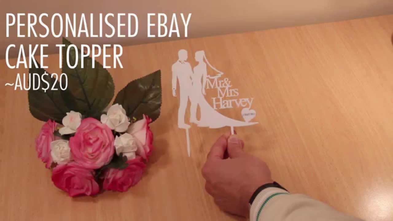 Personalized Ebay Wedding Cake Topper Review
