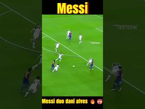 Messi duo dani alves 🔥🥵 #shorts #shortvideo #soccer #skills #football #messi #ฟุตบอล #ฟีด