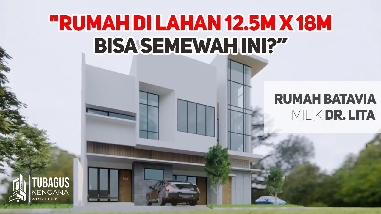 Rumah Batavia Bergaya Minimalis Moderen | Tubagus Kencana Arsitek dan Kontraktor Lampung & Palembang