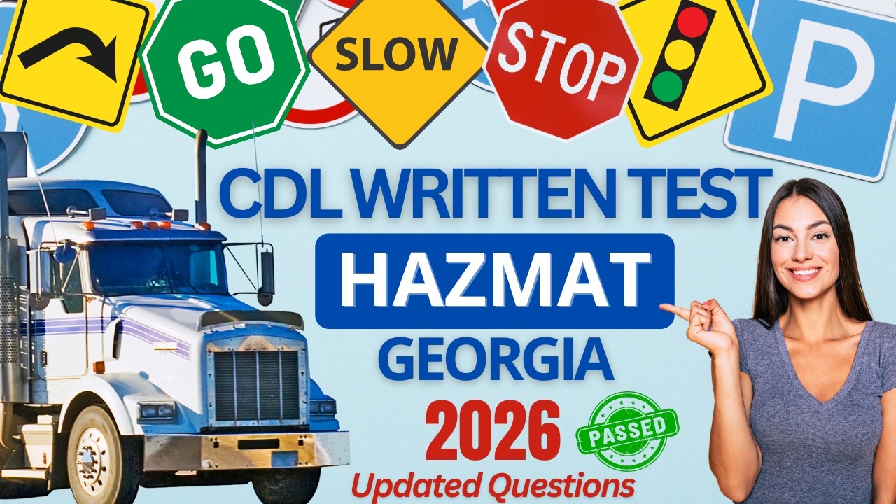 Georgia CDL Hazmat Practice Test 2026 | GA Hazardous Materials Endorsement Study Guide