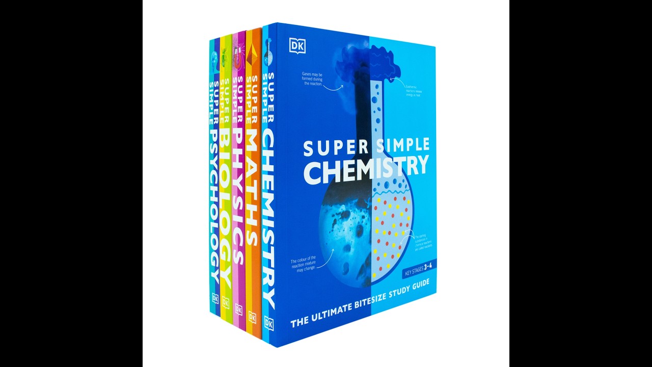 DK Super Simple Study Guide 5 Books Collection Set