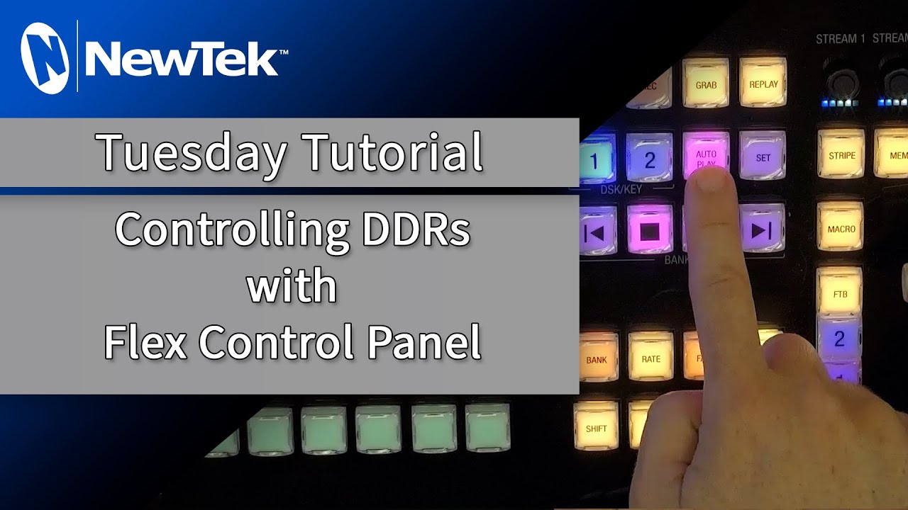 Tuesday Tutorial : Controlling DDRs with Flex Control Panel