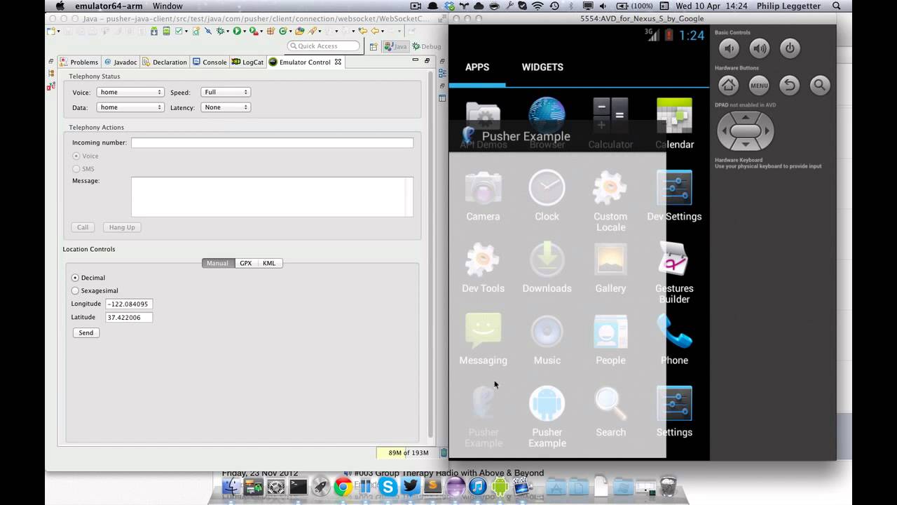 pusher-java-client for Android and Generic Java