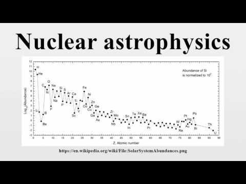 Nuclear astrophysics