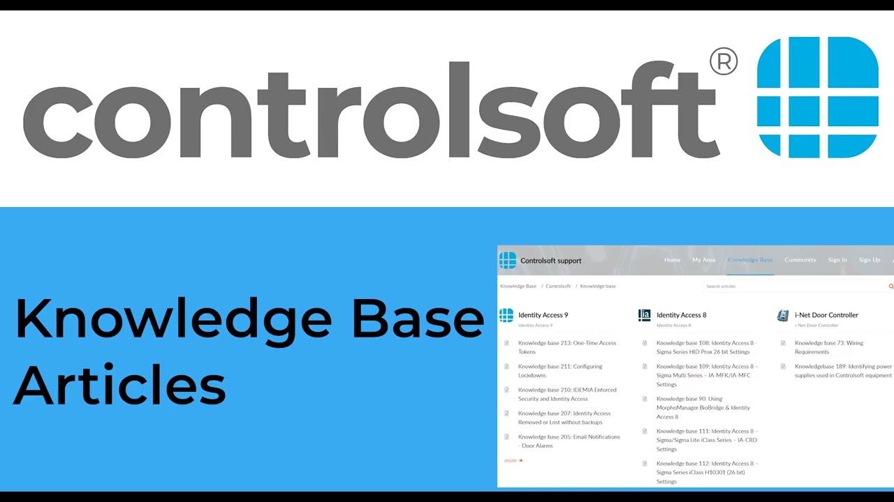 How to find our Knowledge Base Articles (Controlsoft)