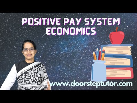 Positive Pay System: Add on to Cheque Truncation System (CTS): Banking - Implemented 1st Jan 2021