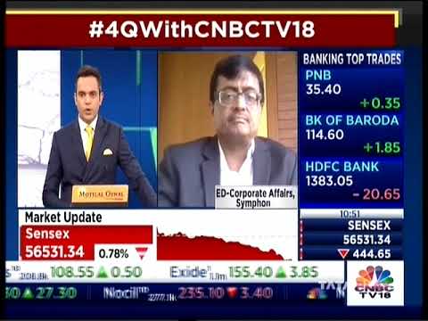 CNBC TV18 - Earnings Central | 04 May 2022 | Mr. Nrupesh Shah, ED, Symphony Ltd.