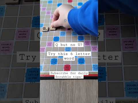 Q but no U? Try this 6 letter Scrabble word