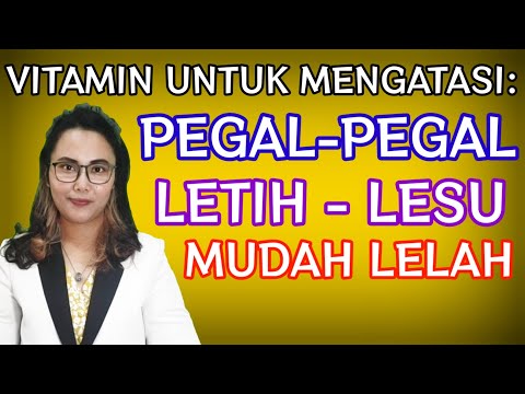 Vitamin Untuk Mengatasi Badan Pegal-Pegal