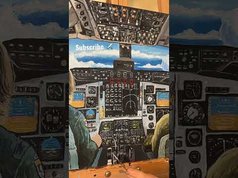 Superhero #subscribe #art #shortsart #pilot #pilotlife #painting #airlines #airforce #cockpit #short