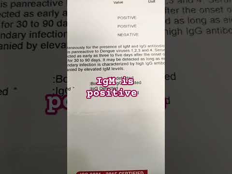 #DENGUE #TEST #WHAT #TO #WRITE #TEST #FOR #Dengue