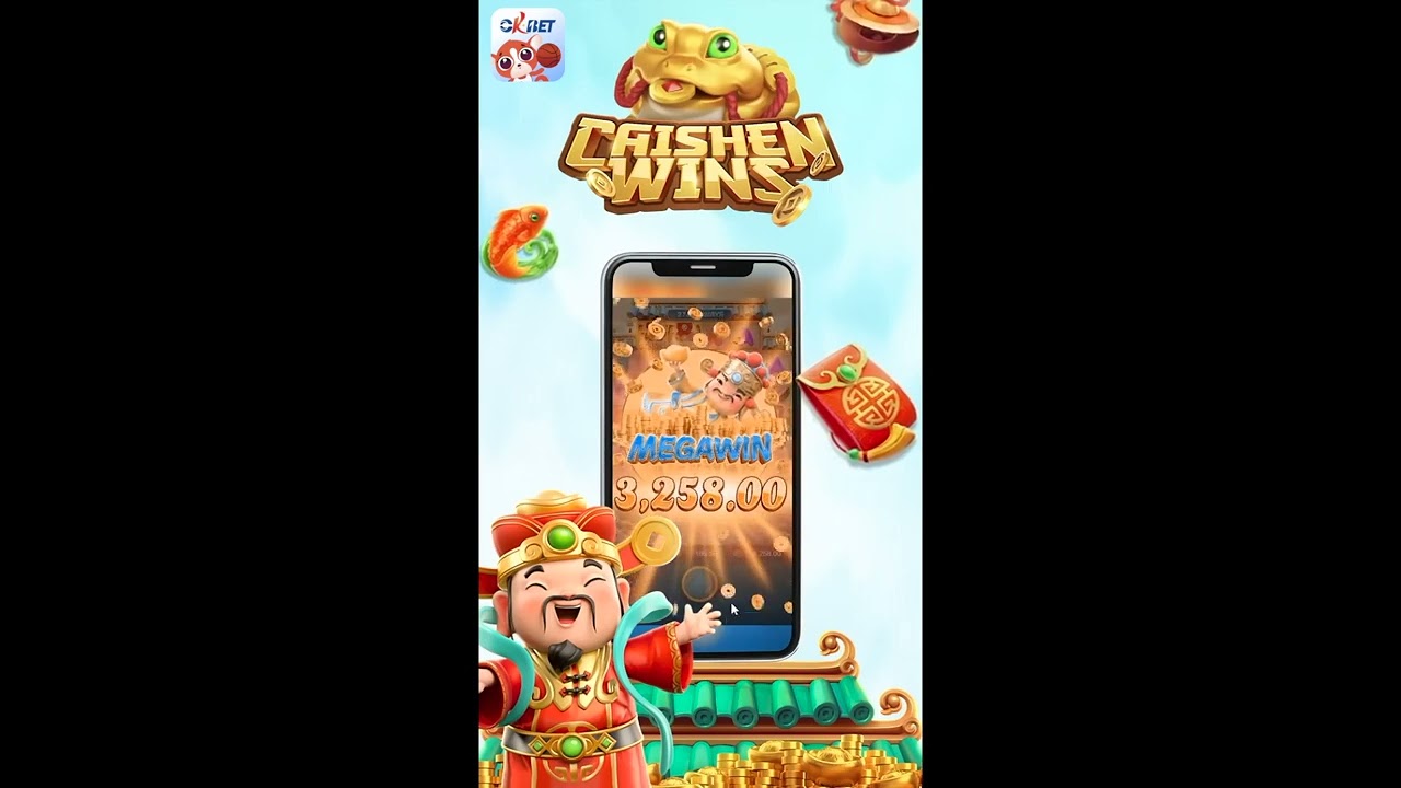 Experience Wealth and Fortune: Caishen Win on OKGames #googleplay #appstore #okbet #okgames