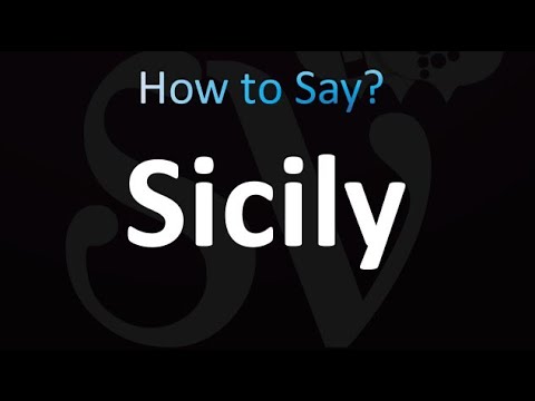 How to Pronounce Sicily (correctly!)