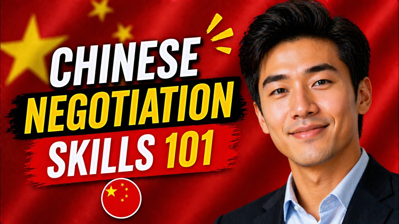 Chinese Negotiation Skills 101 (Win Business Deals in China!) 🇨🇳