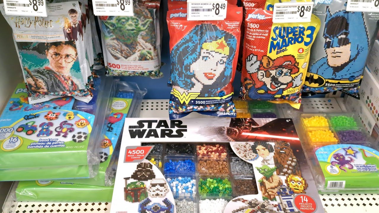 Exciting Perler Bead Sets Found at Michaels