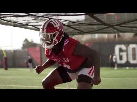 Watch: Indiana football 2021 spring practice video highlights, week one ...