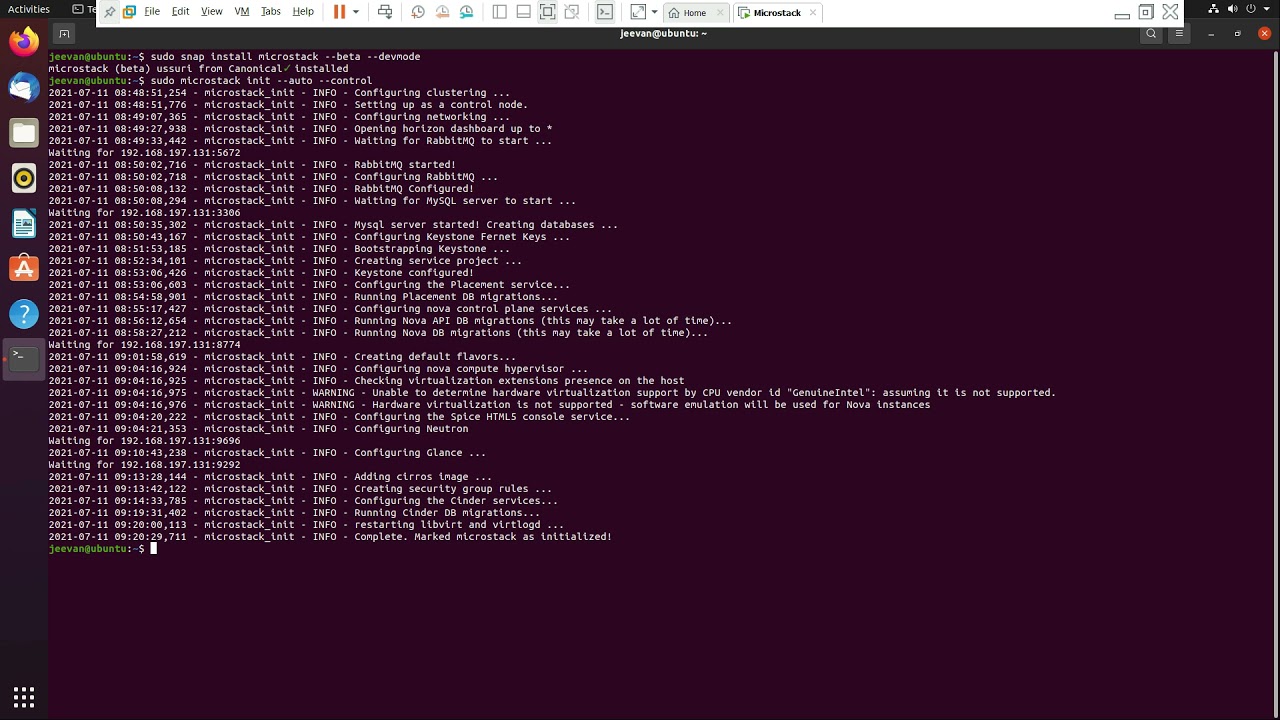 Deploying MicroStack part-2 || OpenStack || VMware || Ubuntu