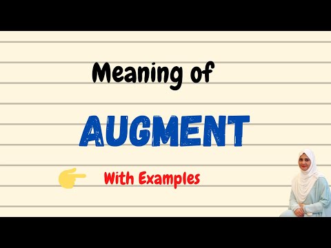 Daily vocabulary | Augment Meaning | Vocabgram