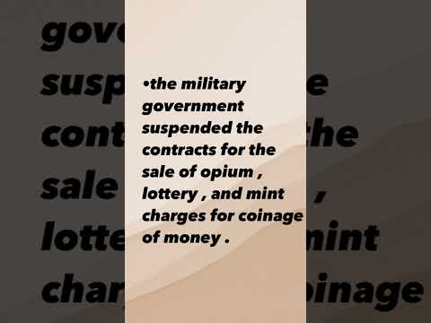 4.9 Taxation under the Americans