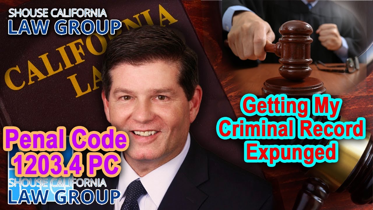 California Penal Code 1203.4 