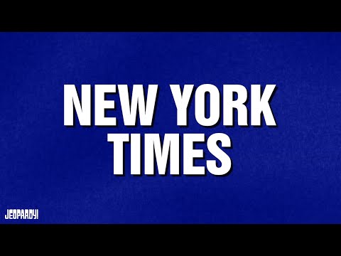 New York Times | Category | JEOPARDY!