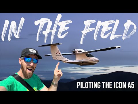 FLYING WITHOUT A PILOTS LICENSE | In The Field with the ICON A5