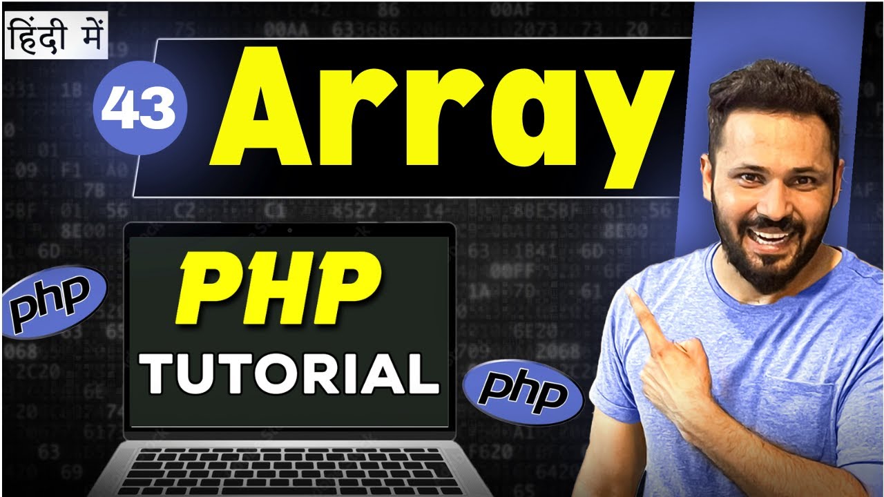Php Tutorial in Hindi #43 Array basic | Indexed array