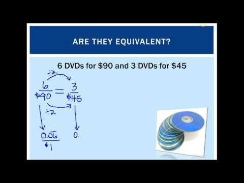 Equivalent Ratios