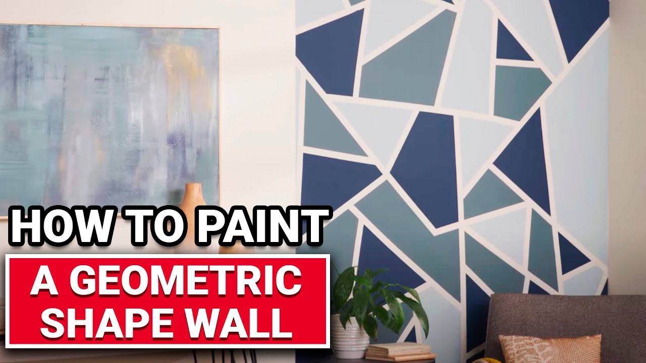 How To Paint A Geometric Shape Wall - Ace Hardware
