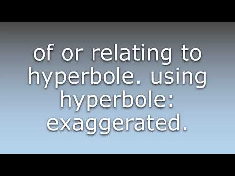 What does Hyperbolic mean?