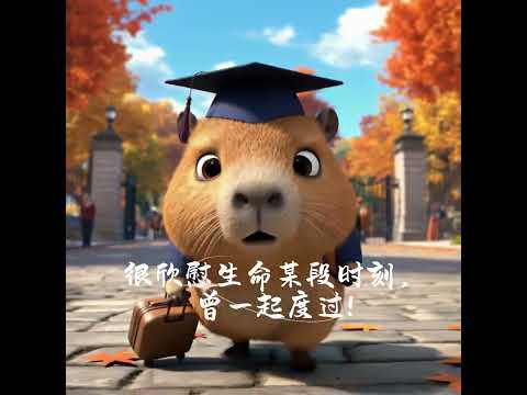 The river of time flows into the sea, and finally we walk separately... Graduation is the opening