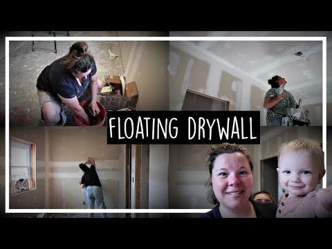 Floating Drywall//DIY Metal Building Conversion//A Journey to the Perfect Office