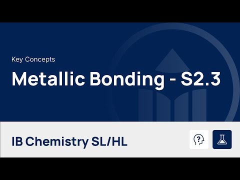 Metallic Bonding [IB Chemistry SL/HL]