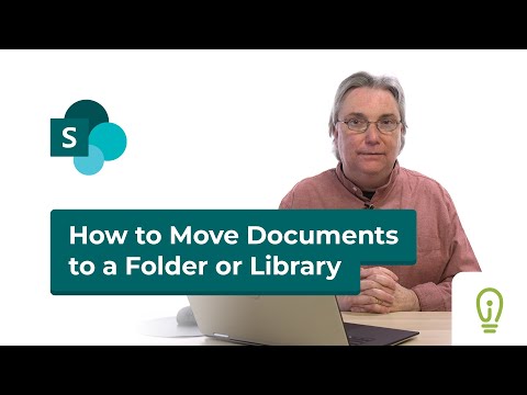 How to Move Documents to a Folder or Library in SharePoint